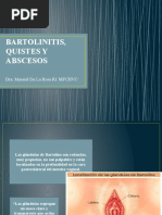 Protocolo de Bartolinitis y Abscesos | PDF | Cuidado de la salud | Especialidades Medicas