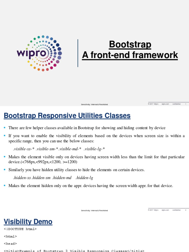 Javascriptandcss Bootstrap A Front End Framework Pdf Bootstrap Front End Framework J Query 0528