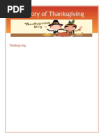 Thanksgiving Play Script for Kids | PDF | Plymouth Colony | Thanksgiving