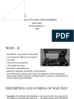 Wechsler Adult Intelligence Scale (WAIS) | PDF | Wechsler Adult ...