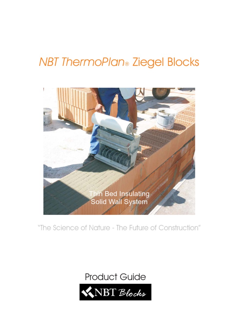 Thermo Plan Manual Zeigle Blocks | PDF | Wall | Plaster