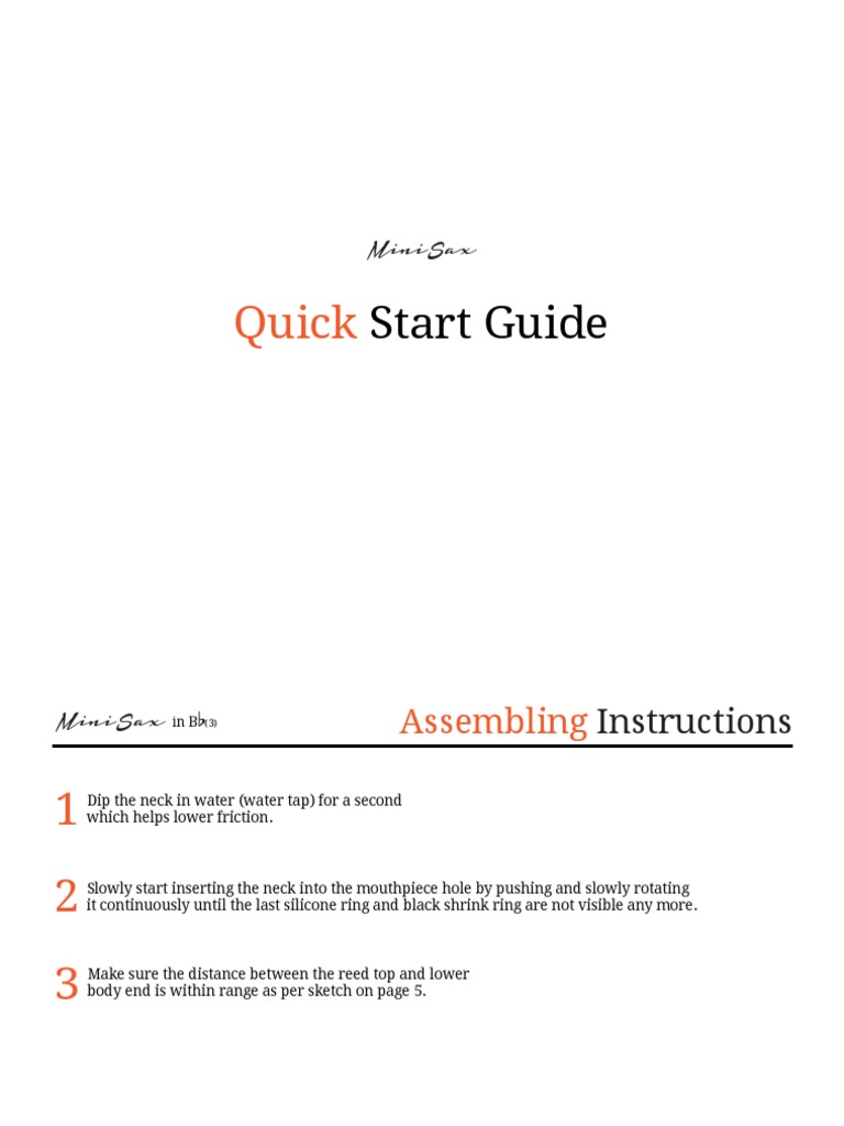 Quick Start | PDF | Musical Instruments | Music Technology