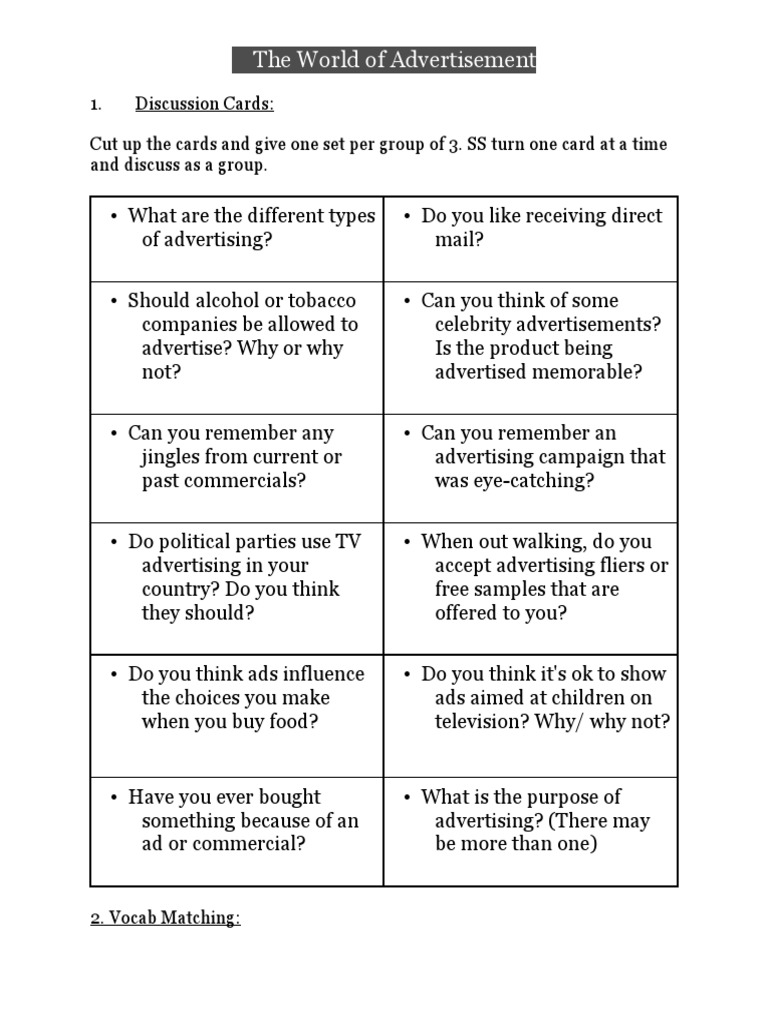 Advertising Questions | PDF | Advertising | Microeconomics