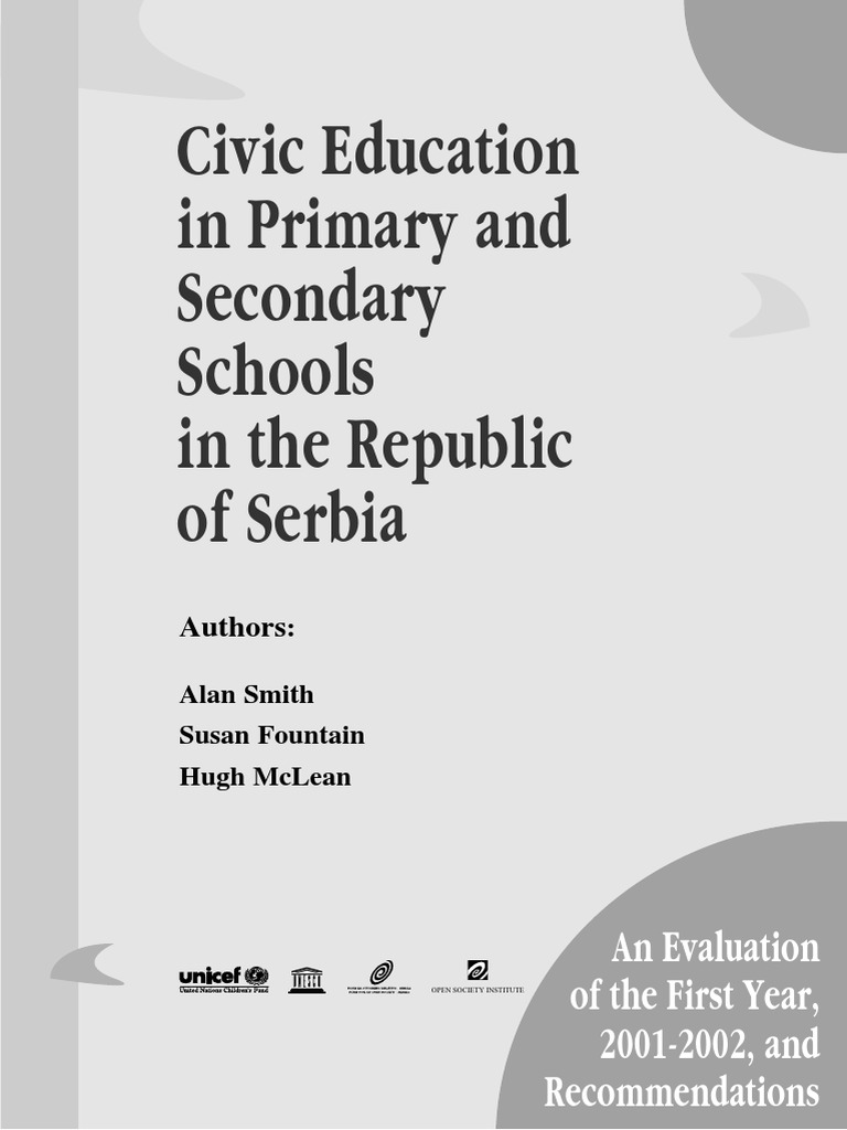 Civic Education | PDF | Curriculum | Citizenship