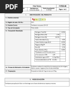 Ficha Tecnica Fertiphos Plus 2021 | PDF | Fertilizante | Química