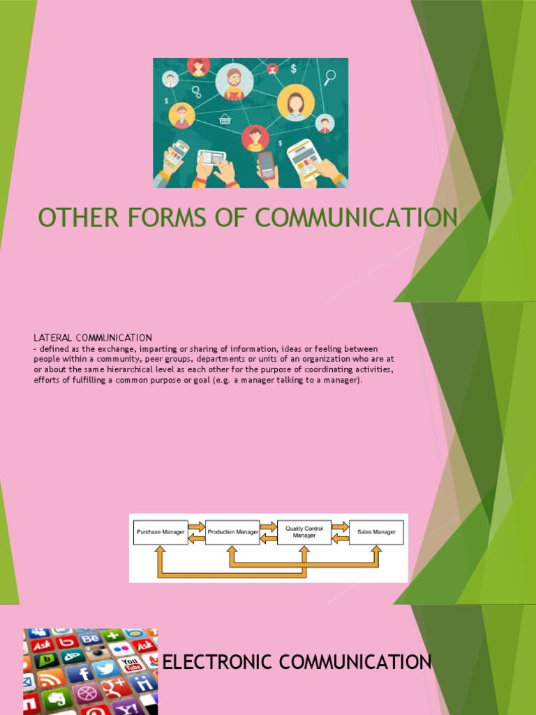 Other Forms of Communication | PDF | Telecommunication | Communication