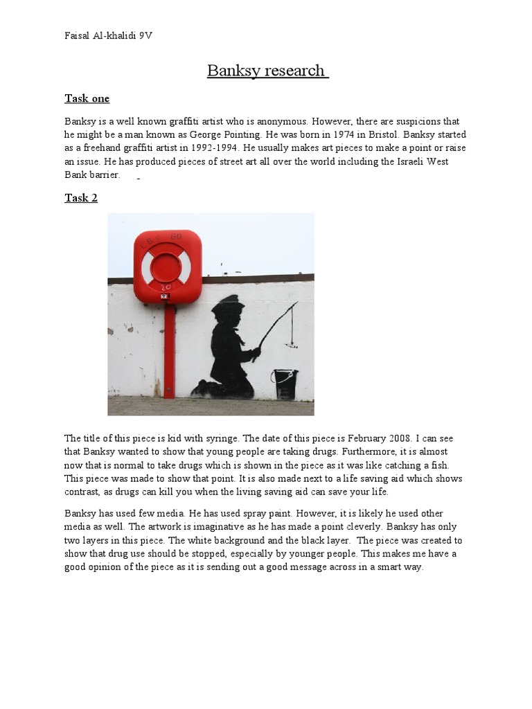 Banksy Research | PDF