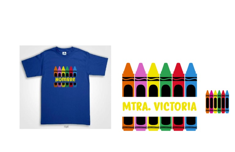Playera Crayolas | PDF
