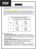 Biostatistics Cheat Sheet for USMLE Step 3 | PDF | Type I And Type Ii ...
