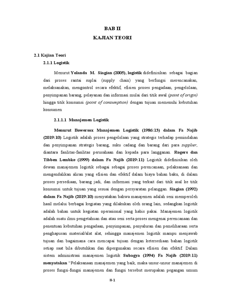 Proposal BAB II | PDF