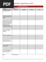 Paralegal Performance Evaluation Template | PDF | Paralegal | Evaluation