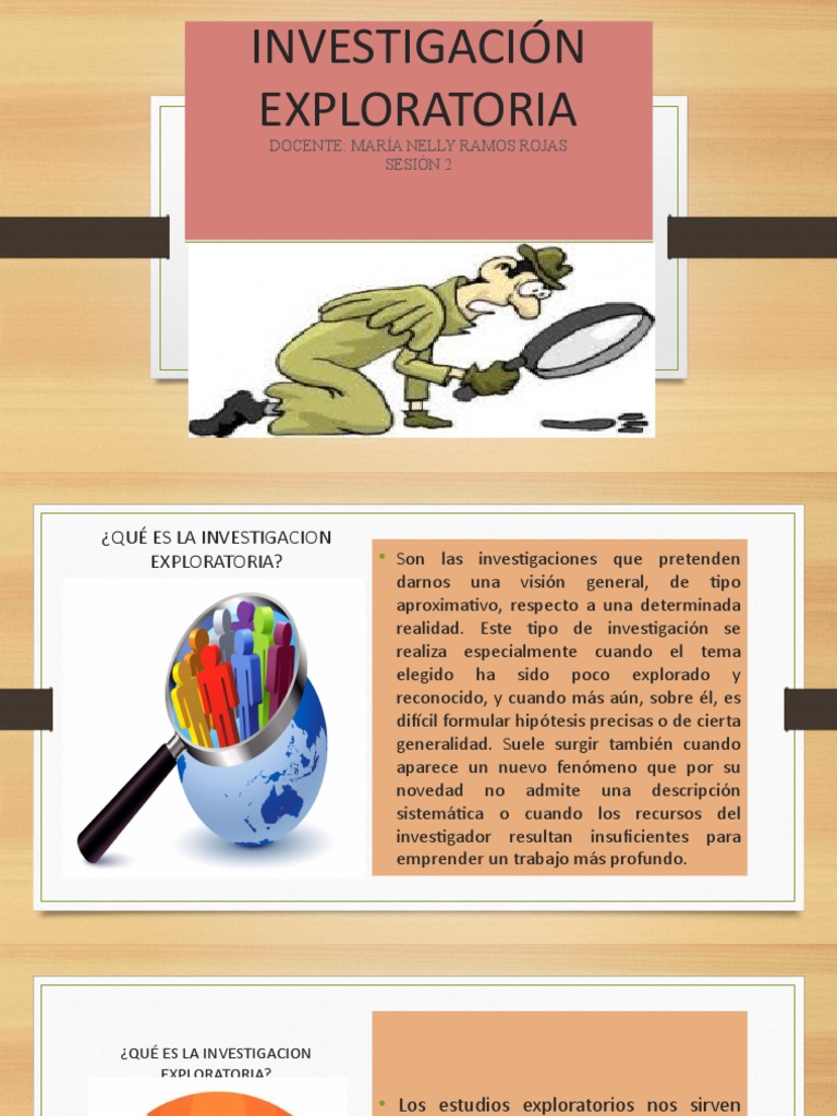 Investigación Exploratoria | PDF | Microsoft | Investigación cualitativa