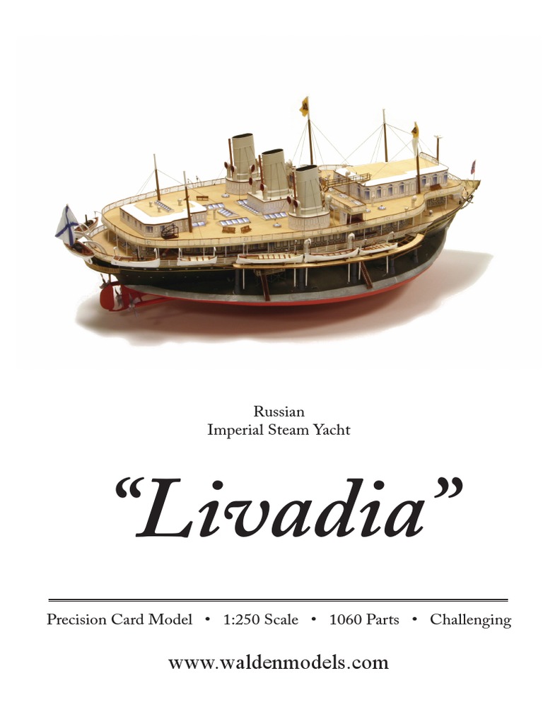 "Livadia": Russian Imperial Steam Yacht | PDF | Water Transport | Ships