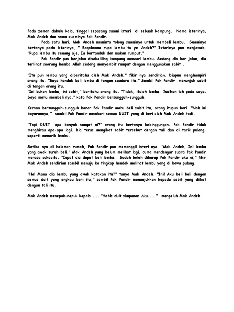 Cerita Warisan | PDF