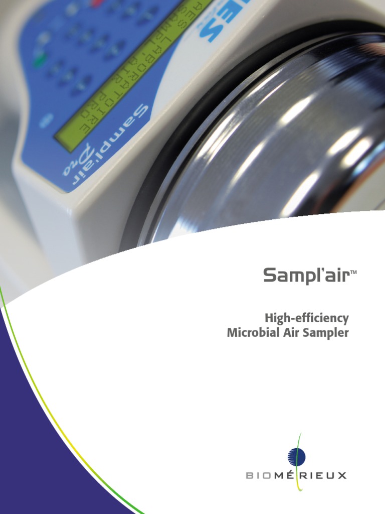 Sampl'air: High-Efficiency Microbial Air Sampler | PDF