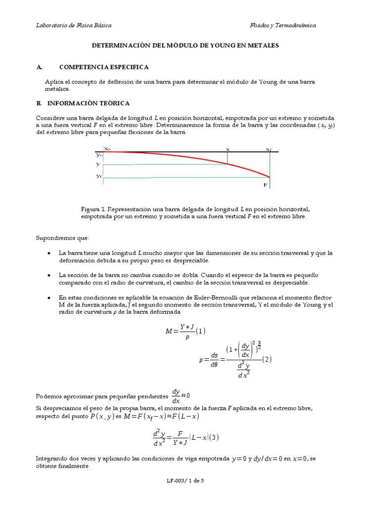 Modulo de Young Virtualll | PDF | Ingeniería de Edificación | Física