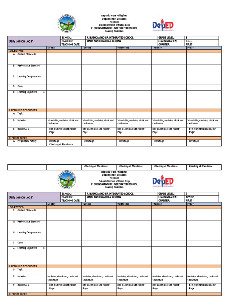 Lesson Plan | PDF | Teaching | Behavior Modification
