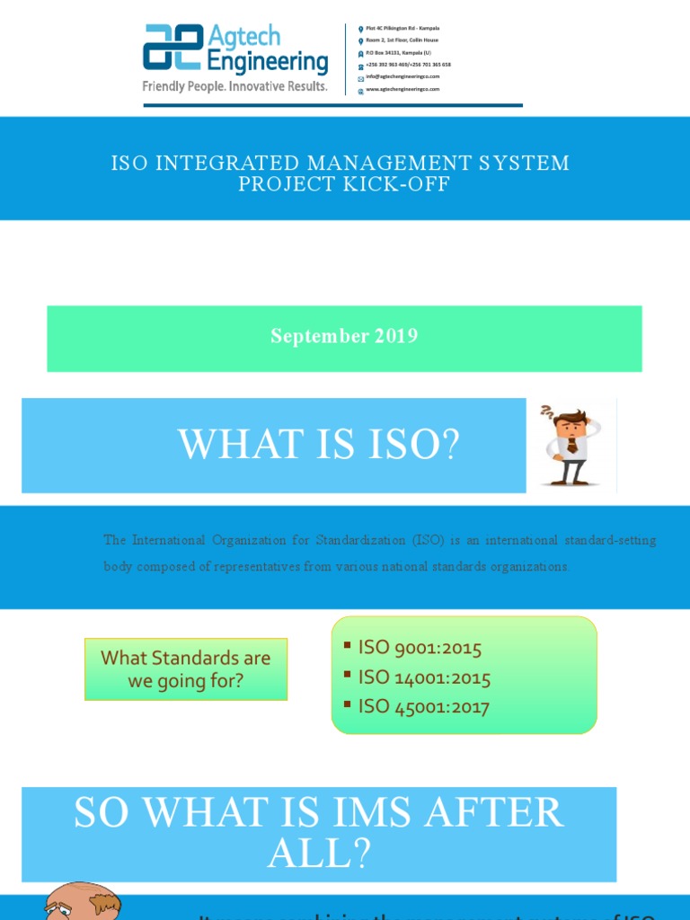 ISO Integrated Management System Sept 2019 | PDF | Iso 9000 ...
