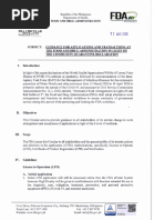 FDA Circular No.2020 033 A | PDF