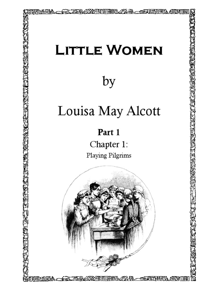 Little Women: Chapter 1 - Playing Pilgrims | PDF | Little Women