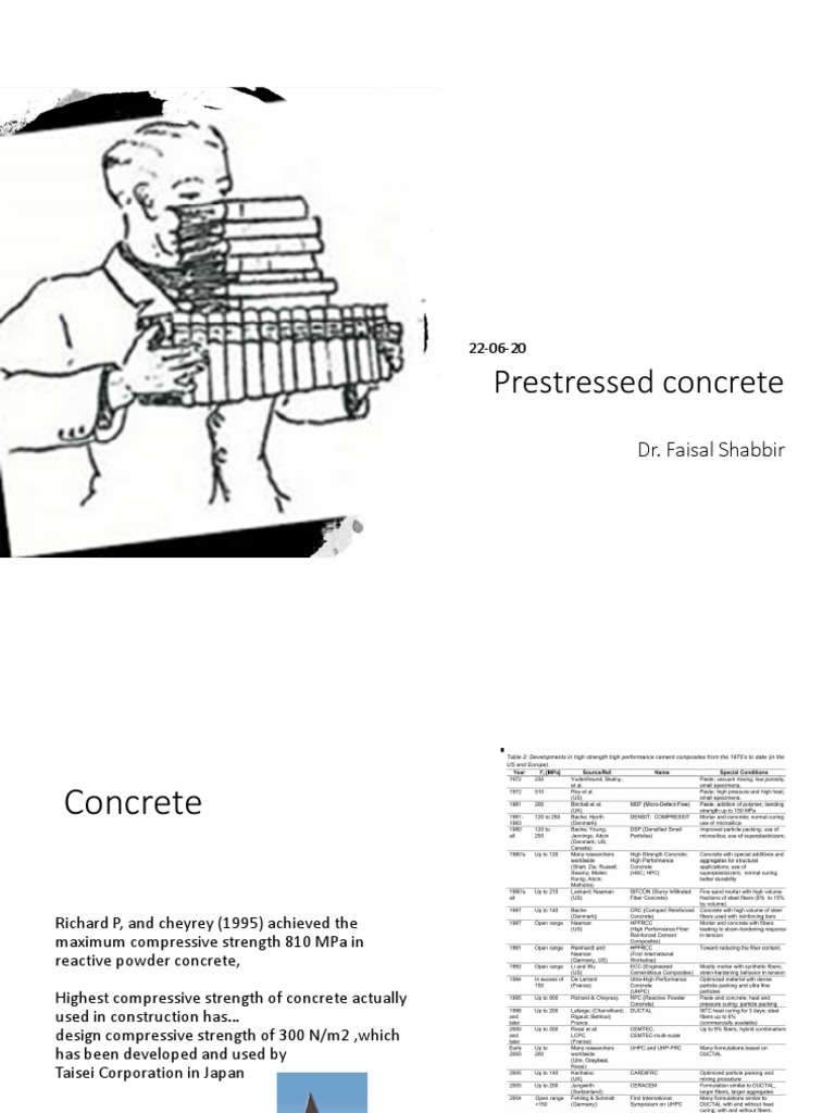 Pre-Stressed Concrete PDF | PDF | Prestressed Concrete | Strength Of ...