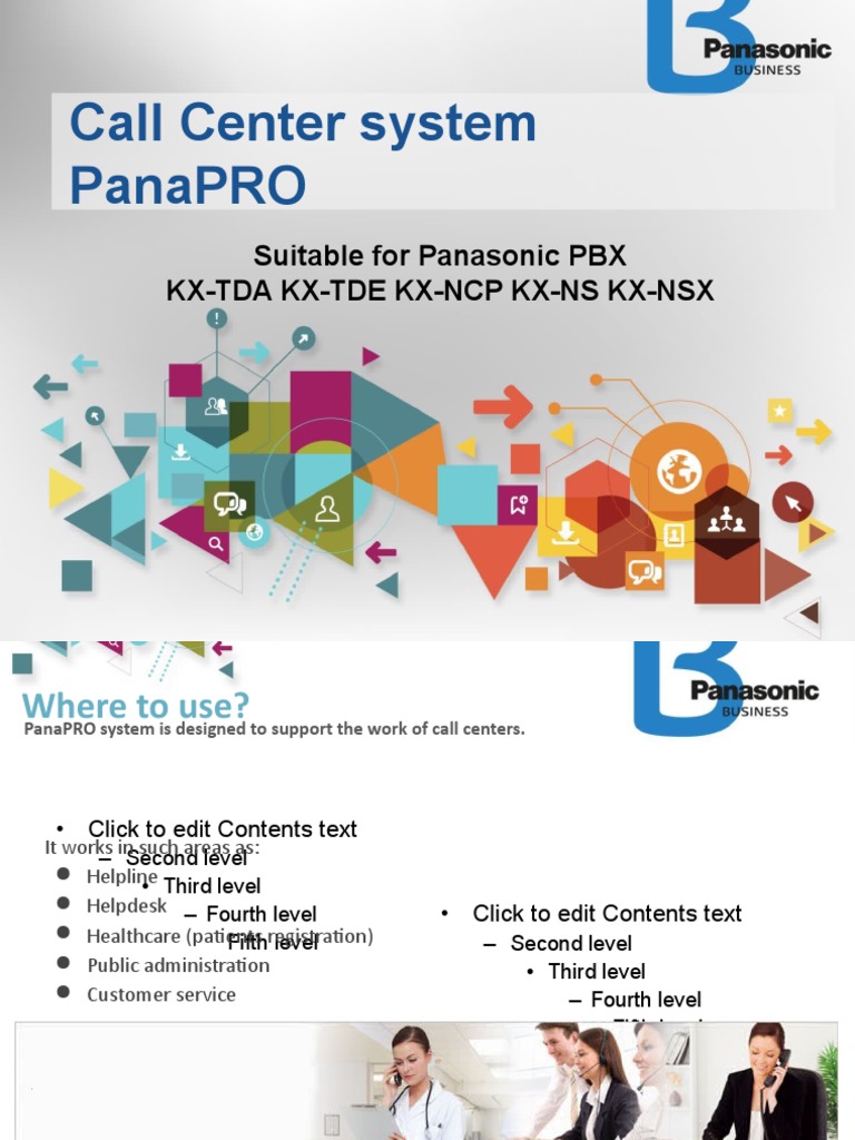 Call Center System PanaPro - Webinary - Final | PDF | Call Centre ...
