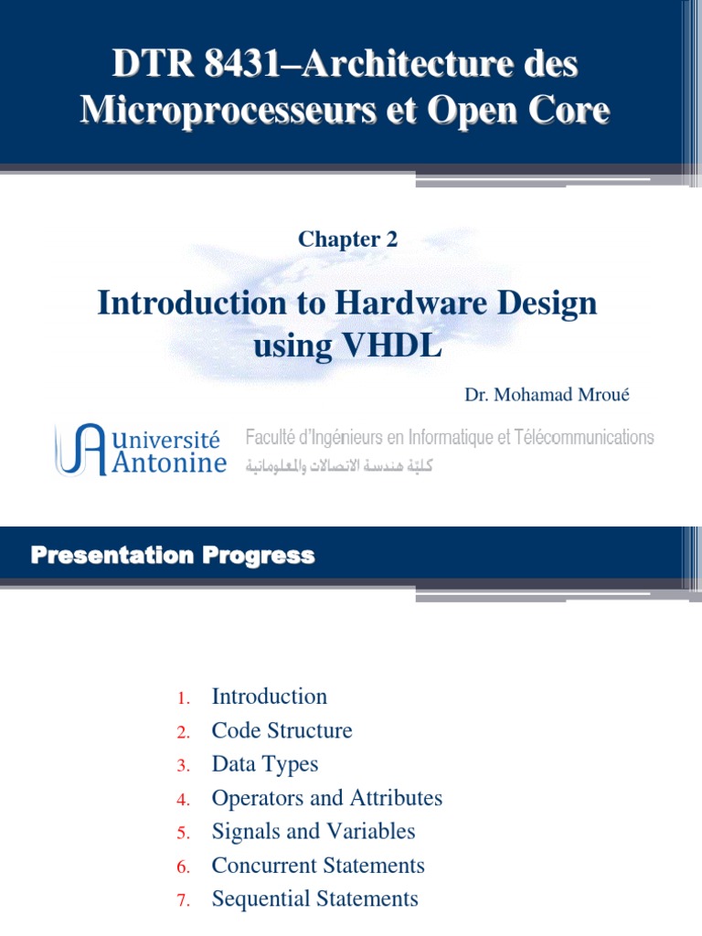 Amp Chap2 Introduction To Hardware Design Using Vhdl Sp2016 Pdf Pdf Vhdl Logic Synthesis