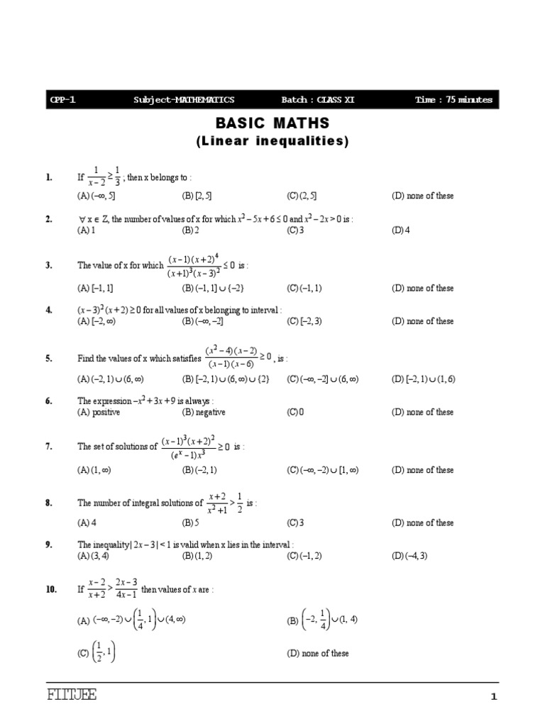 CPP-1 (Basic Maths) | PDF | Abstract Algebra | Numbers