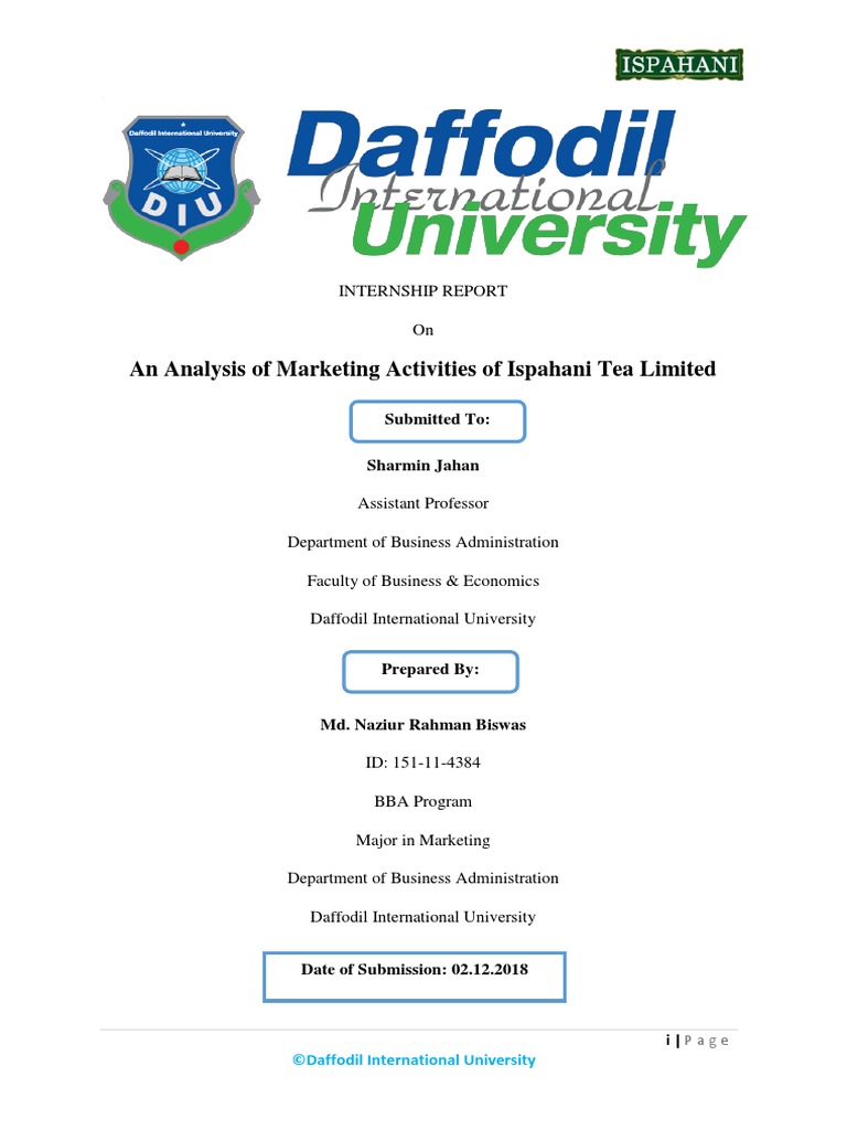 Strategic Marketing of Ispahani | PDF | Market Segmentation | Digital Marketing