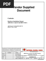 RDCU Drive Control Unit Manual | PDF | Power Inverter | Electrical ...