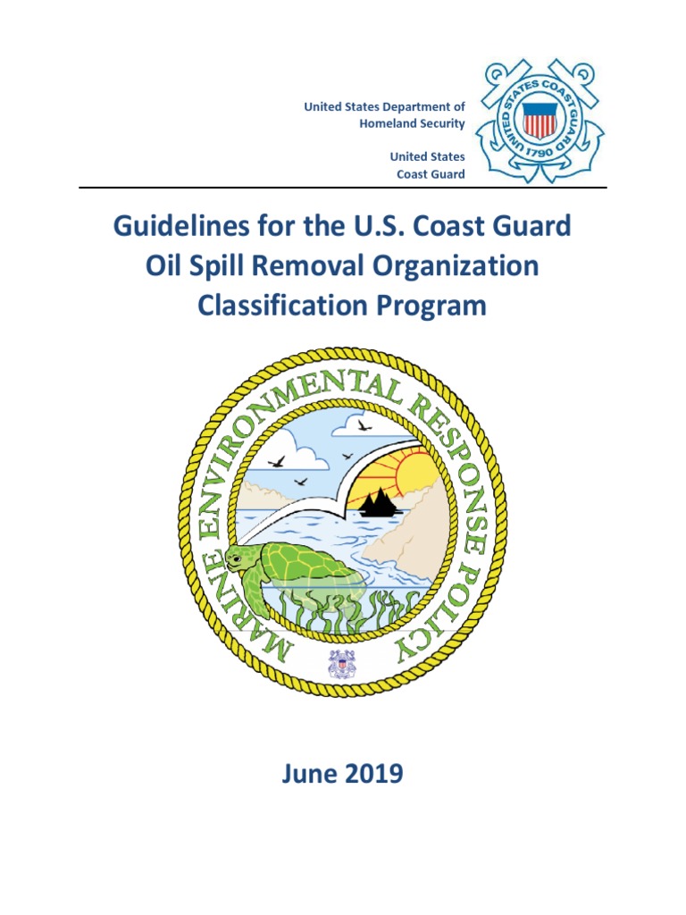 2019 Guidelines For The US Coast Guard OSRO Classification Program PDF ...