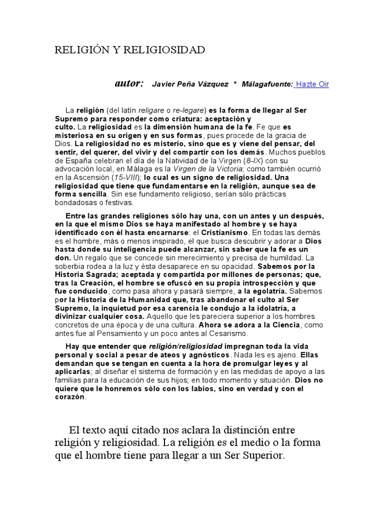 Religión, religiosidad y expresiones locales de fe | PDF | Fe | Ateísmo