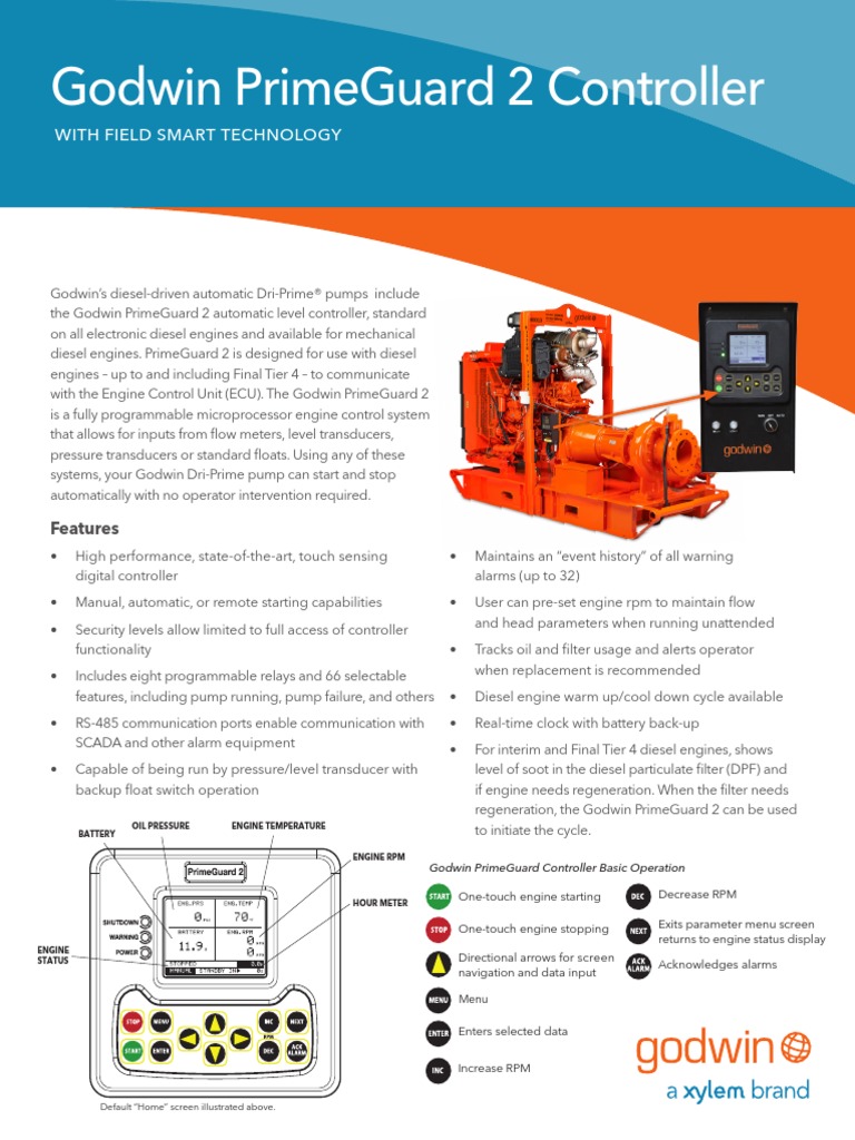 Godwin Primeguard 2 Controller: With Field Smart Technology | PDF ...