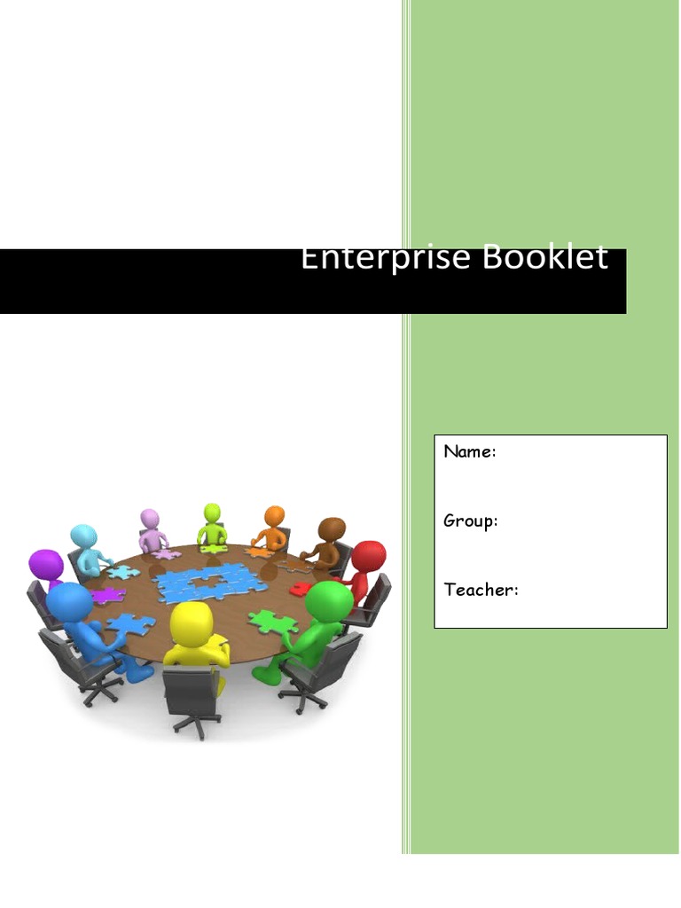 Enterprise Booklet: Name | PDF | Target Audience | Pricing