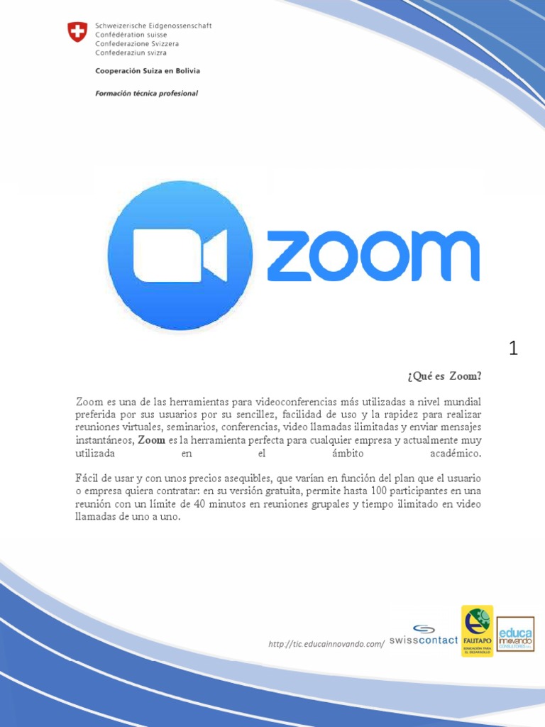 #1. Clases Virtuales Con Zoom | PDF | Chat en linea | Videotelefonía