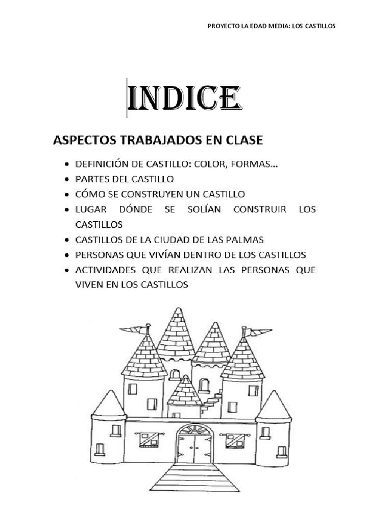 Fichas Los Castillos PDF | PDF