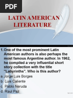 Latin American Literature | PDF | Latin American Literature
