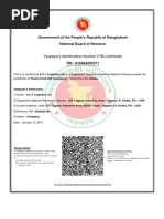 Income Tax Certificate | PDF