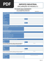 Declaração Modelo 2 - IRT Angola 2025 | PDF | Impostos | Governo