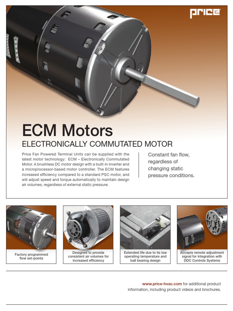 ECM Motors PDF | Download Free PDF | Electric Motor | Power (Physics)
