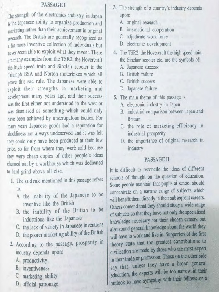 NIFT PG Entrance Exam 2009 Previous Year Solved Question Paper GAT PDF ...