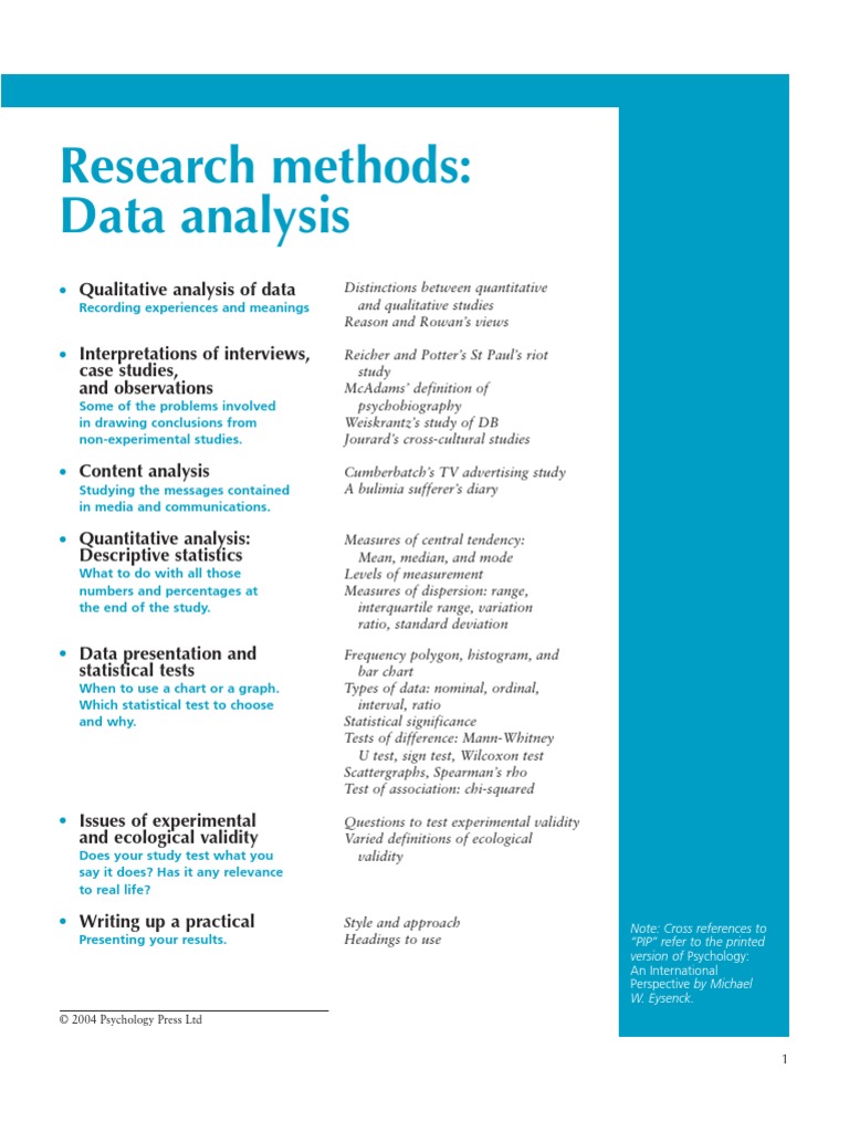 Reseacrch Methods | PDF | Qualitative Research | Quantitative Research