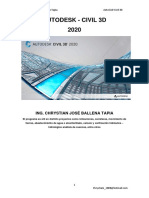 Manual Civil 3d | PDF | Cad automático | Ventana (informática)