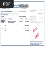Sharaf DG Invoice for Laptop Purchase | PDF