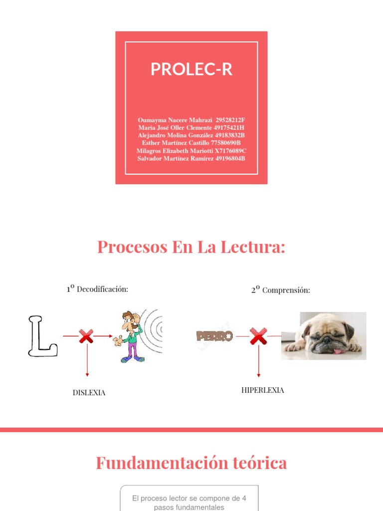 Prolec R | PDF | Puntuación | Asunto (gramática)
