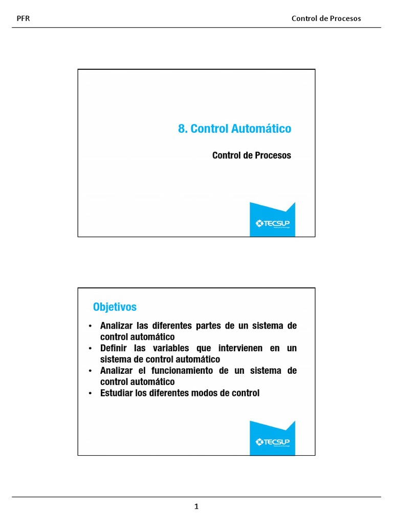 Sistema de Control Automático | PDF | Sistema de control | Medición