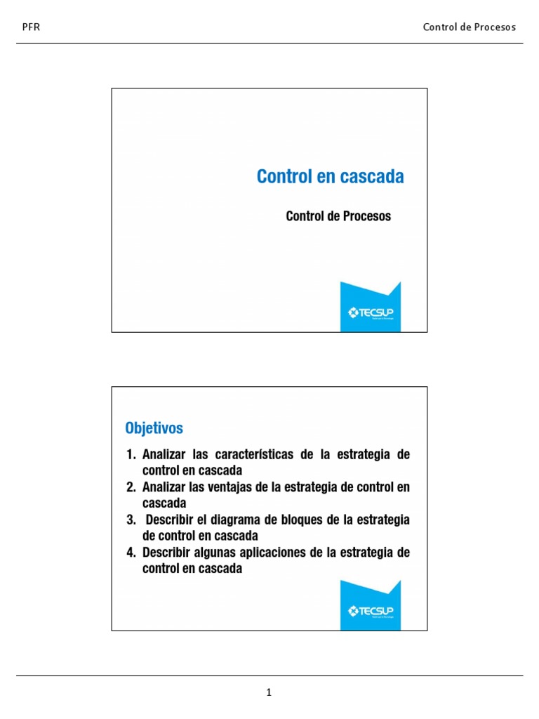 Estrategia de Control en Cascada | PDF | Sistema de control | Science