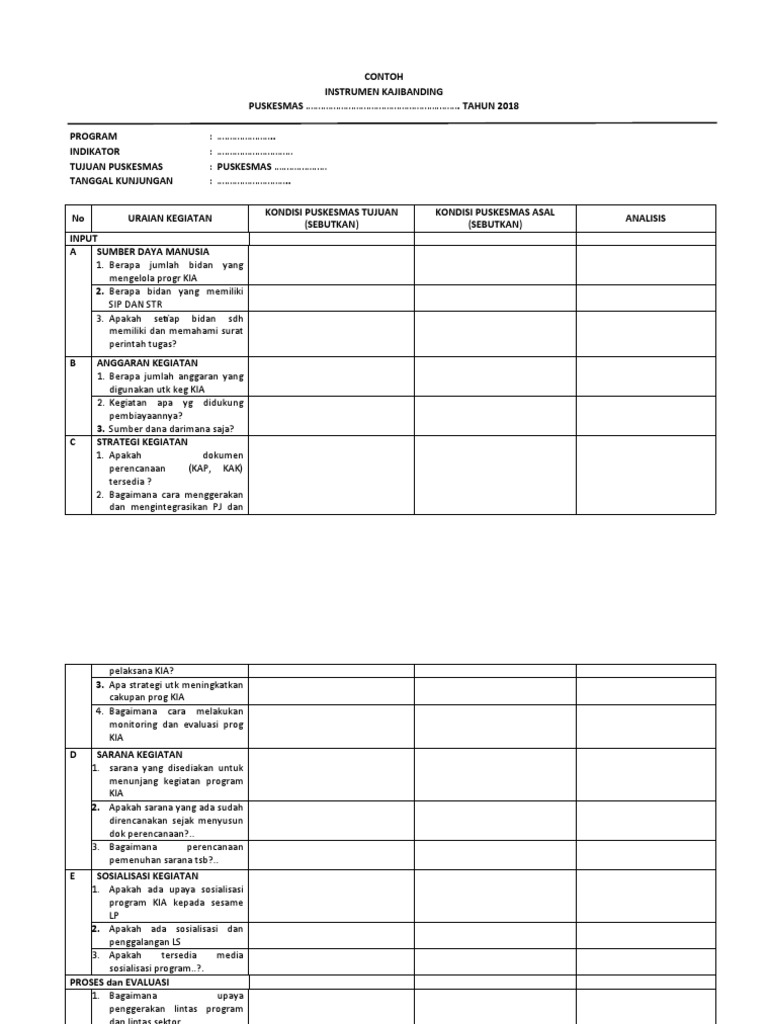 Contoh Instrumen Kia | PDF | Komputer