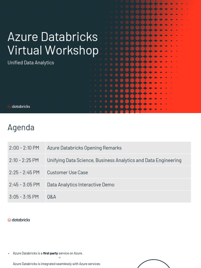Azure-Databricks-Virtual-Workshop-21-Apr - FINAL PDF | PDF ...