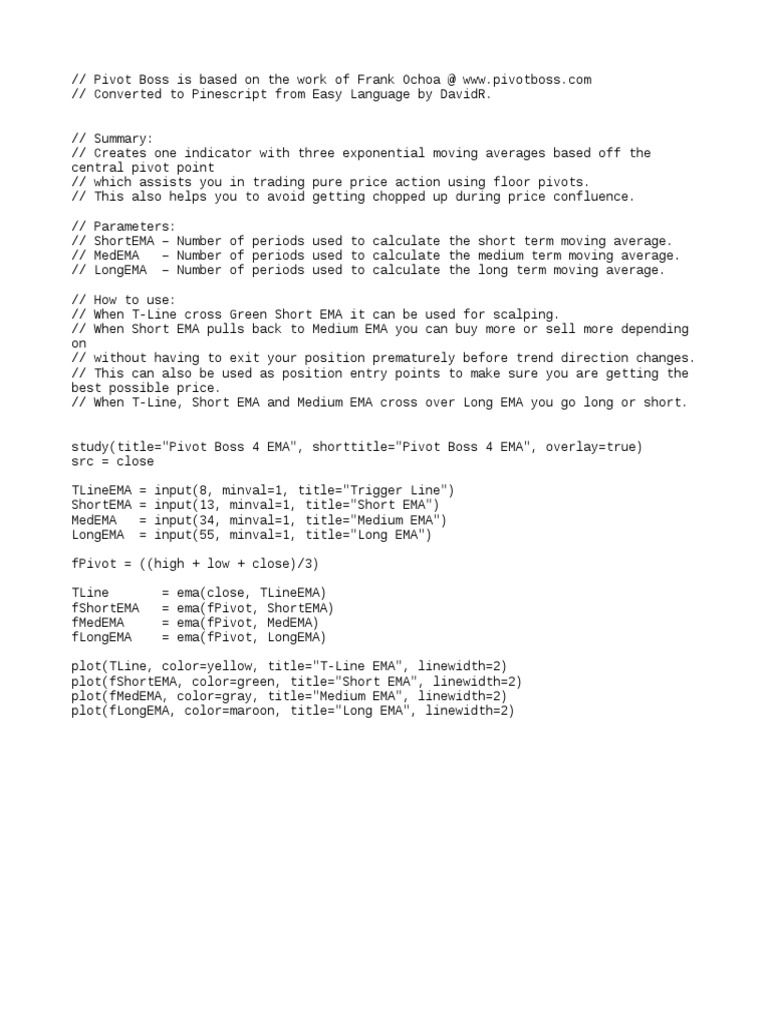 Pivot Boss 4 Ema | PDF | Business | Technology & Engineering